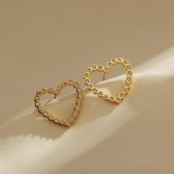 GOLD SHINE EARRINGS – KAVA Joyería CR